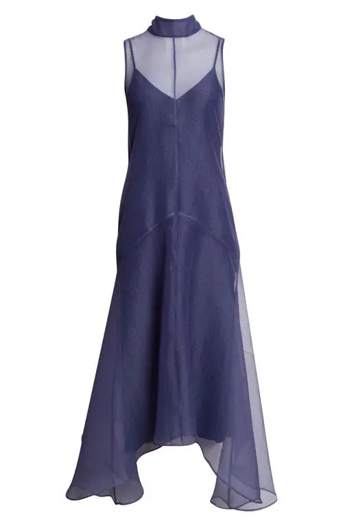 Staud Auden Sleeveless Chiffon Gown