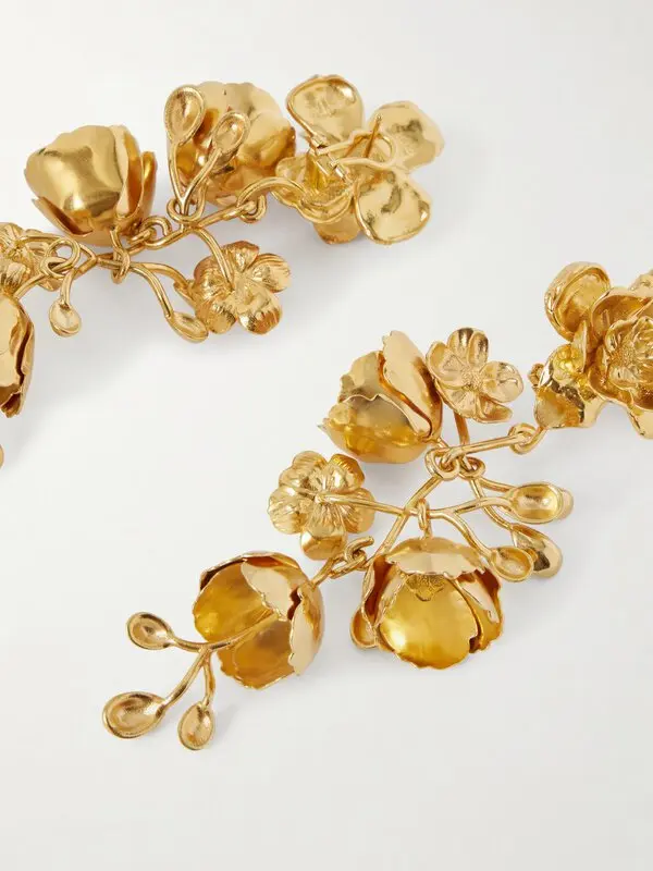 Chloé Floral Drop Earrings