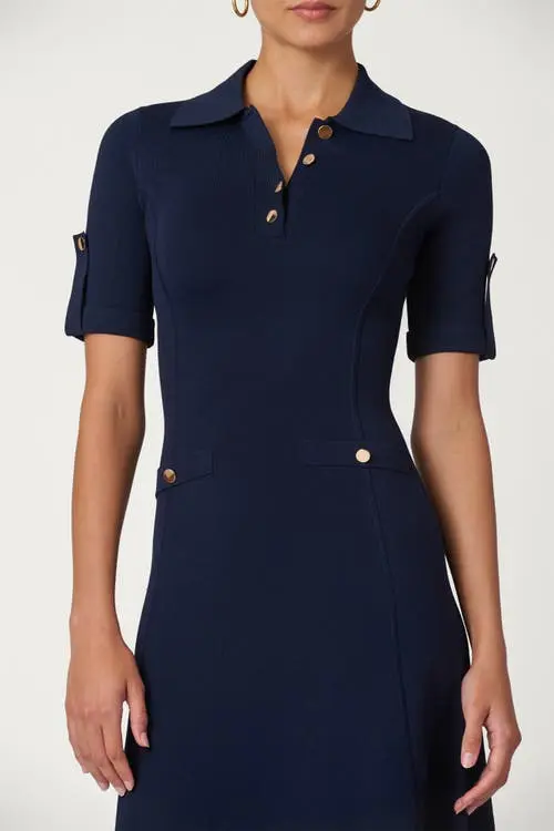 Shoshanna Edgemont Knit Saylor Dress