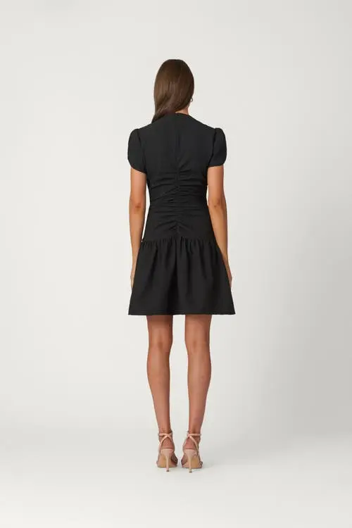 Shoshanna Stretch Texture Fletcher Dress