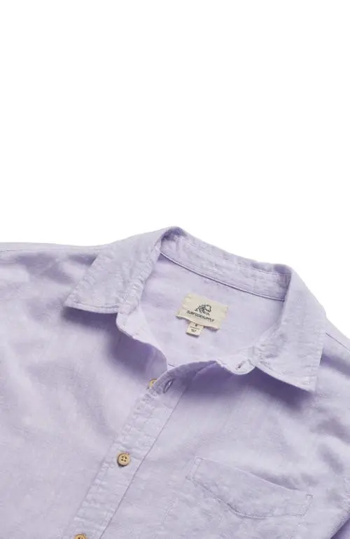 SURFSIDE SUPPLY CO. Brian Slub Shirt - Lavender