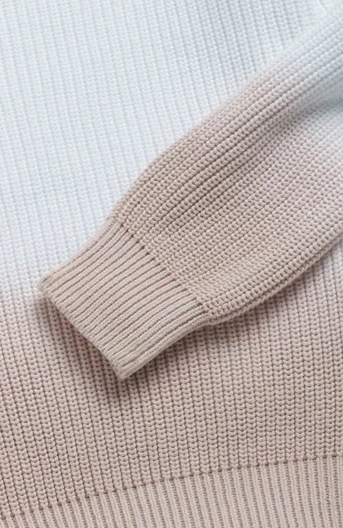 SURFSIDE SUPPLY CO. Eddie Dip-dye Knit Sweater
