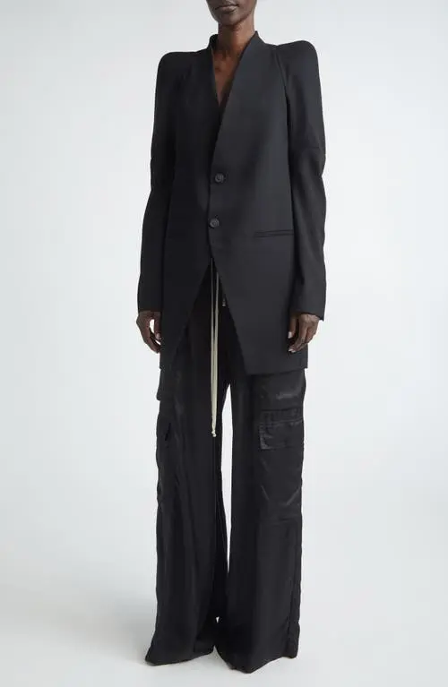 Rick Owens Temple Metro Wool Jacket