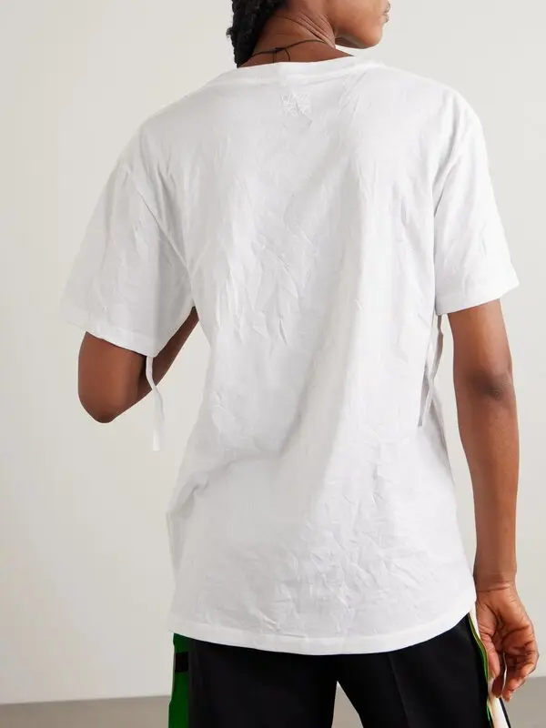 Loewe Printed Jersey T-Shirt - White | Editorialist