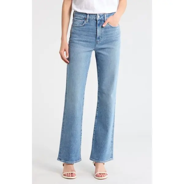 Paige Stevie High-waist Bootcut Jeans - Monte Carlo