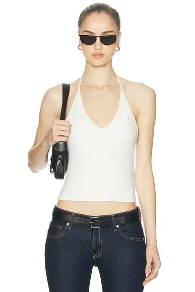 GRLFRND Halter Tank - Bone