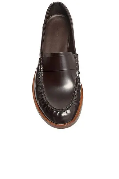 THE ROW Loafer - Espresso