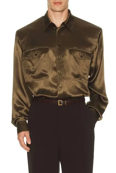 Saint Laurent Long Sleeve Shirt
