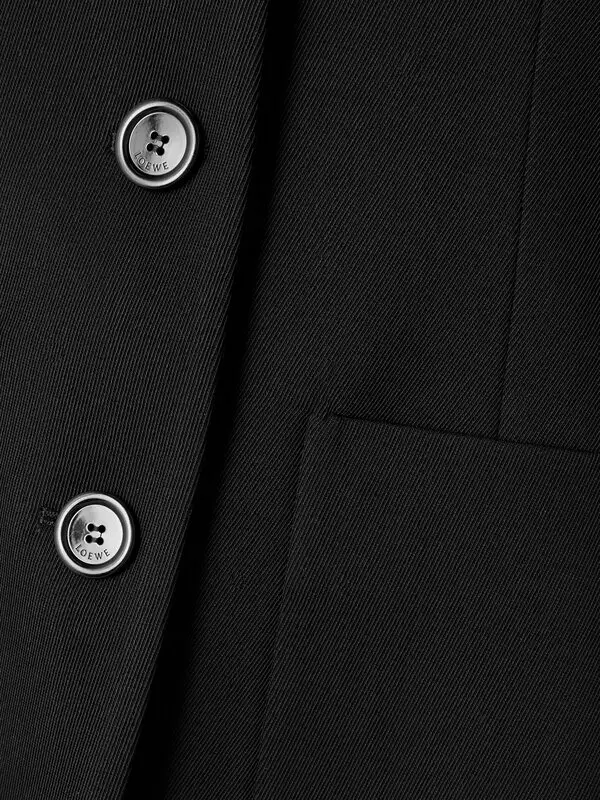 Loewe Wool-blend Blazer - Black