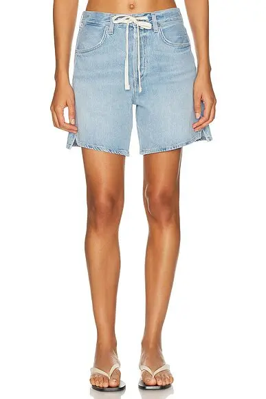 Citizens Of Humanity Brynn Short Light Wash Denim - Ritual