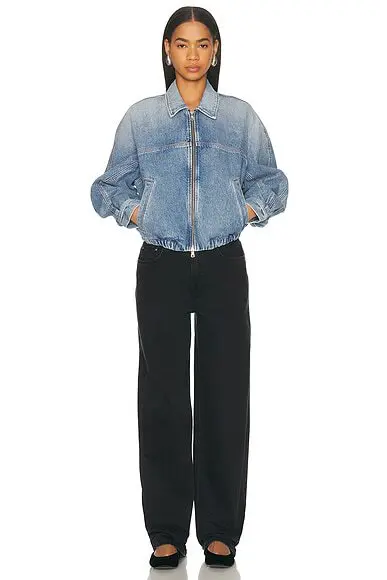 AGOLDE Dixon Cocoon Bomber Jacket - Outbreak