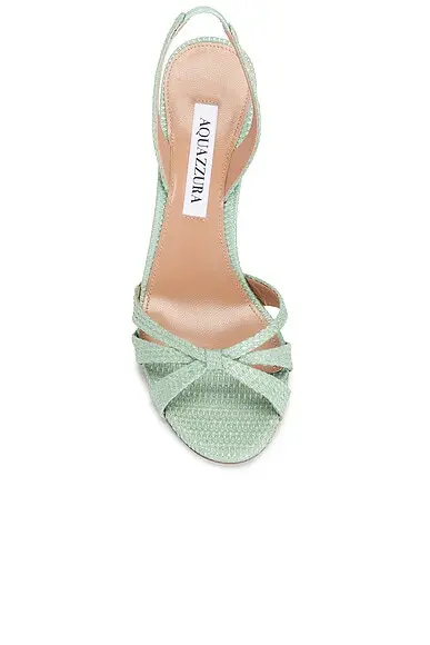 AQUAZZURA Tati 85 Slingback Sandals