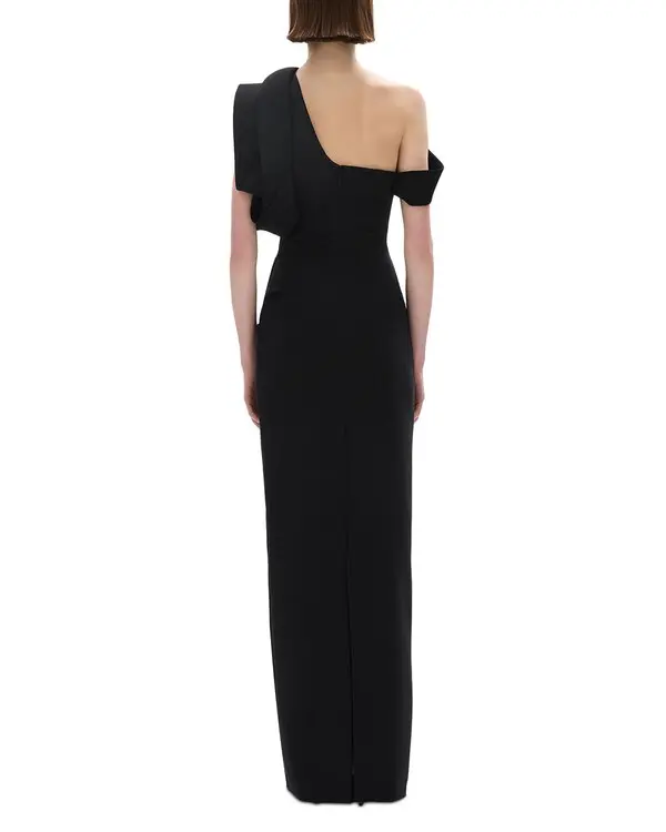 Rachel Gilbert Rowana One Shoulder Gown