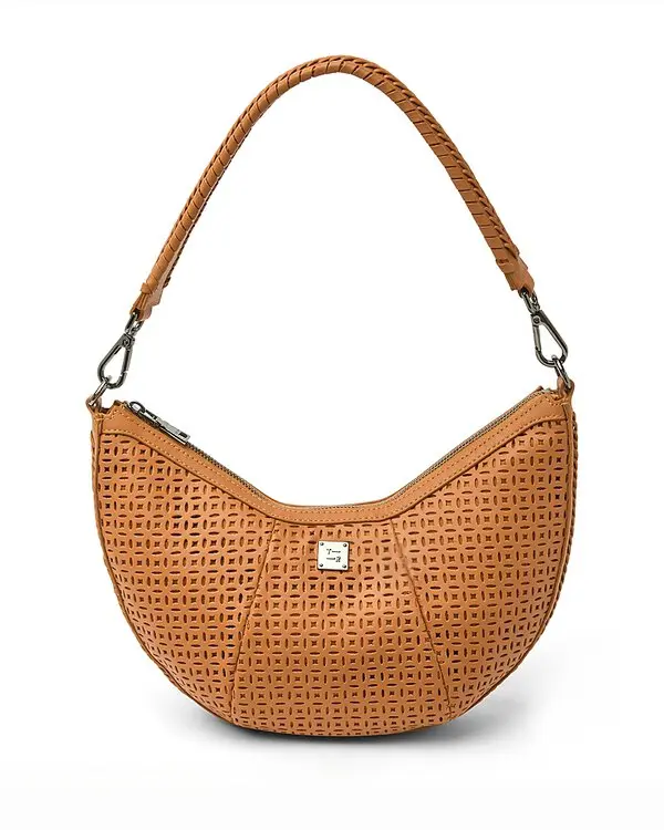 THINK ROYLN Posh Cut Out Leather Shoulder Bag - Terracotta