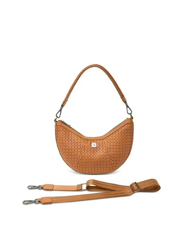 THINK ROYLN Posh Cut Out Leather Shoulder Bag - Terracotta