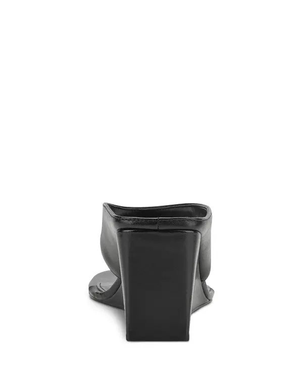 MARC FISHER LTD. Udena Wedge Sandals - Black