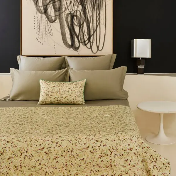 YVES DELORME Gaura Silk Counterpane