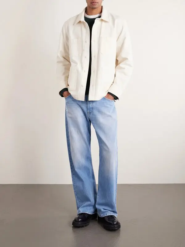 CORRIDOR Misha Cotton-twill Overshirt - Neutrals
