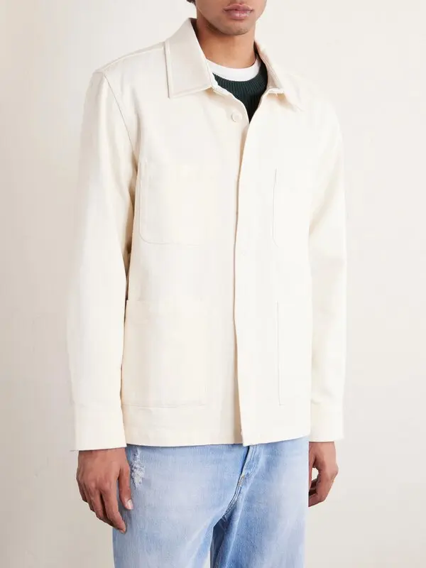 CORRIDOR Misha Cotton-twill Overshirt - Neutrals