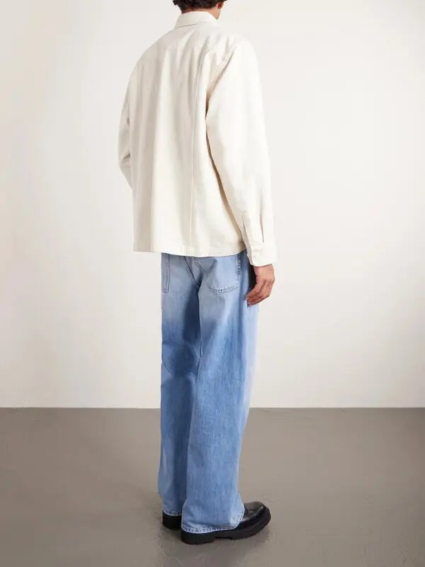 CORRIDOR Misha Cotton-twill Overshirt - Neutrals