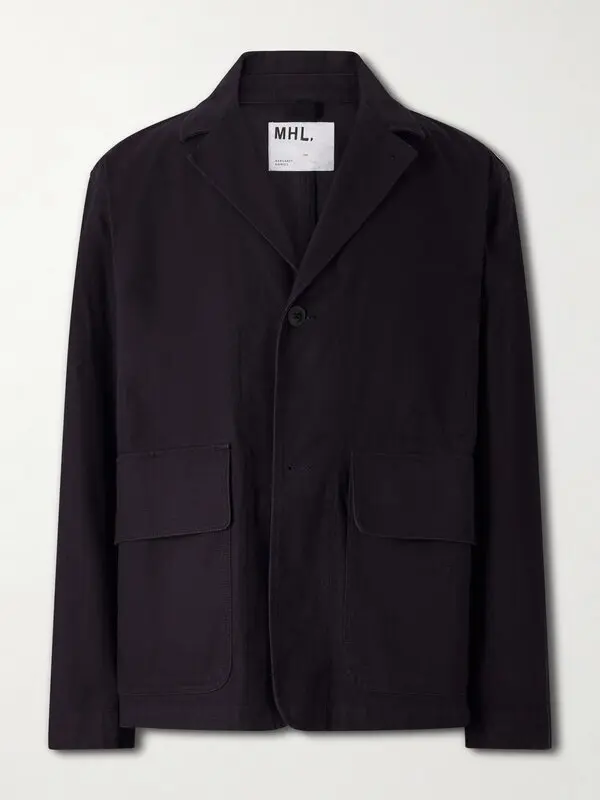MARGARET HOWELL Mhl. Cotton-drill Blazer