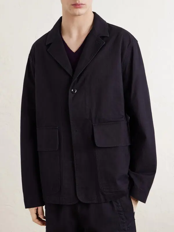 MARGARET HOWELL Mhl. Cotton-drill Blazer