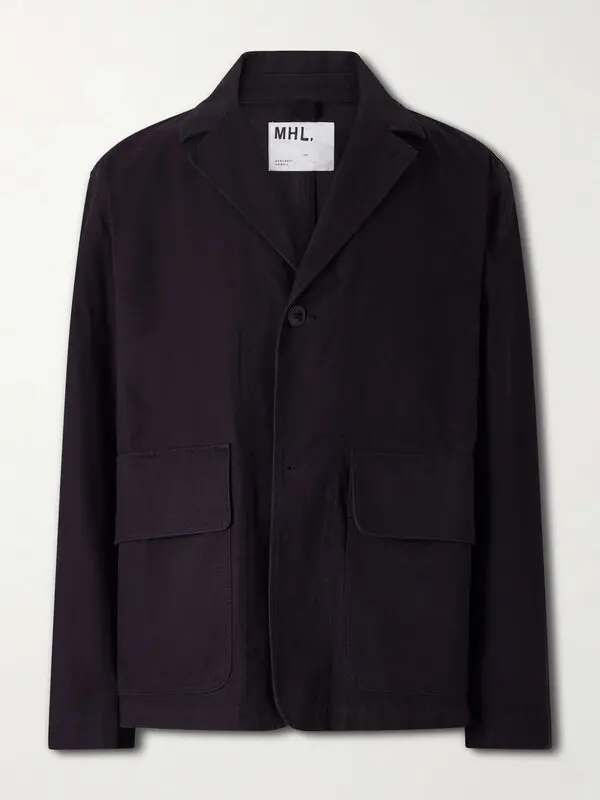 MARGARET HOWELL Mhl. Cotton-drill Blazer