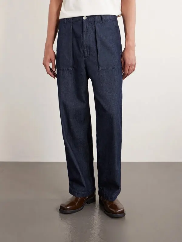 C.P. COMPANY Straight-leg Denim Trousers