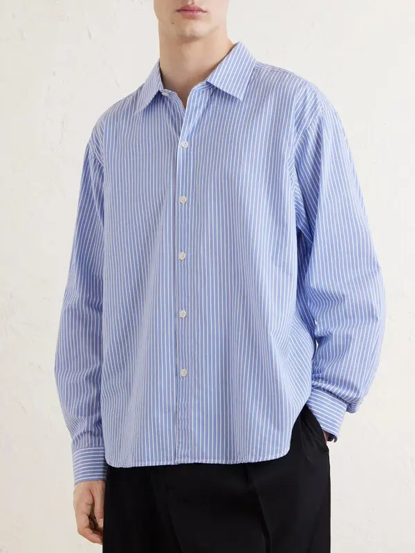 MFPEN Generous Striped Cotton Shirt