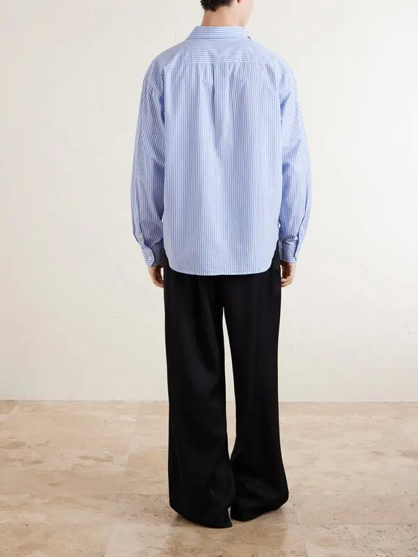 MFPEN Generous Striped Cotton Shirt