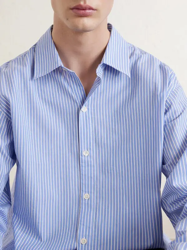 MFPEN Generous Striped Cotton Shirt