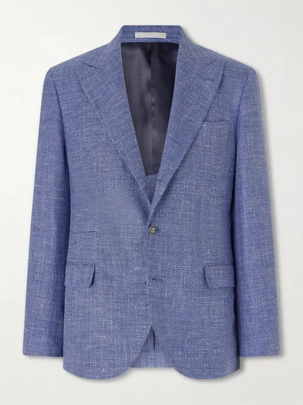 Brunello Cucinelli Wool-blend Suit Jacket