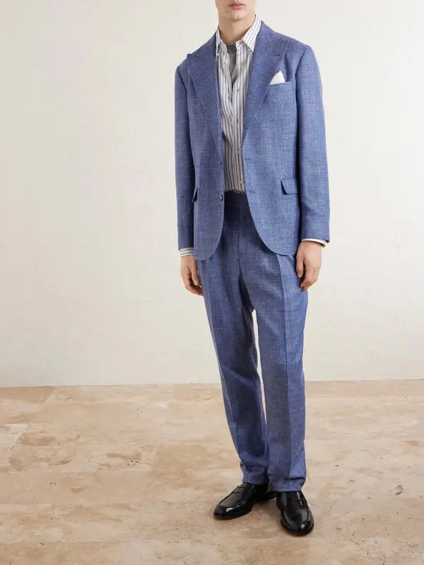 Brunello Cucinelli Wool-blend Suit Jacket