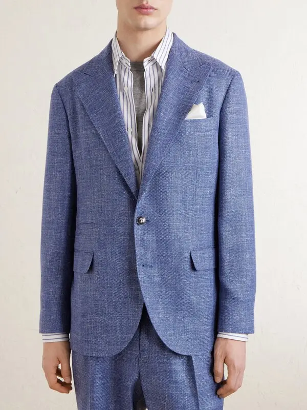 Brunello Cucinelli Wool-blend Suit Jacket