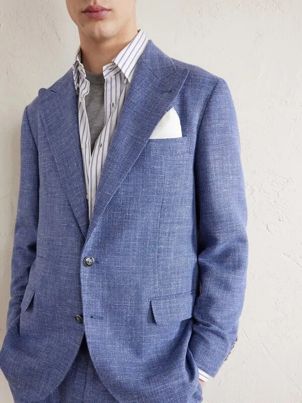 Brunello Cucinelli Wool-blend Suit Jacket