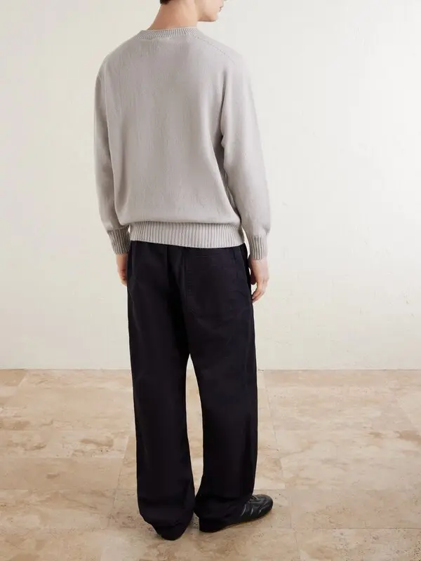MARGARET HOWELL Mhl. Wide-leg Cotton-twill Trousers