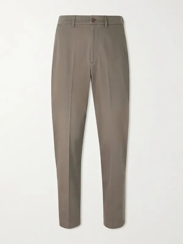 Dunhill Straight-leg Cotton-twill Chinos