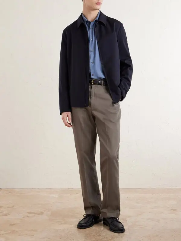 Dunhill Straight-leg Cotton-twill Chinos