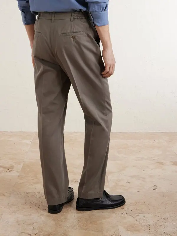 Dunhill Straight-leg Cotton-twill Chinos