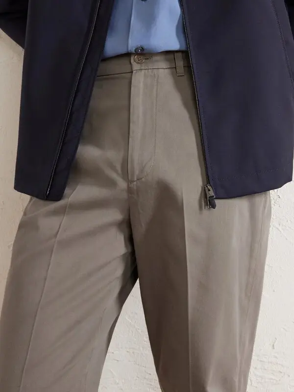 Dunhill Straight-leg Cotton-twill Chinos