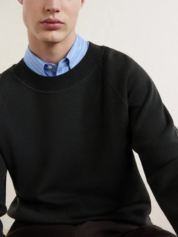 MARGARET HOWELL Mhl. Merino Wool Sweatshirt