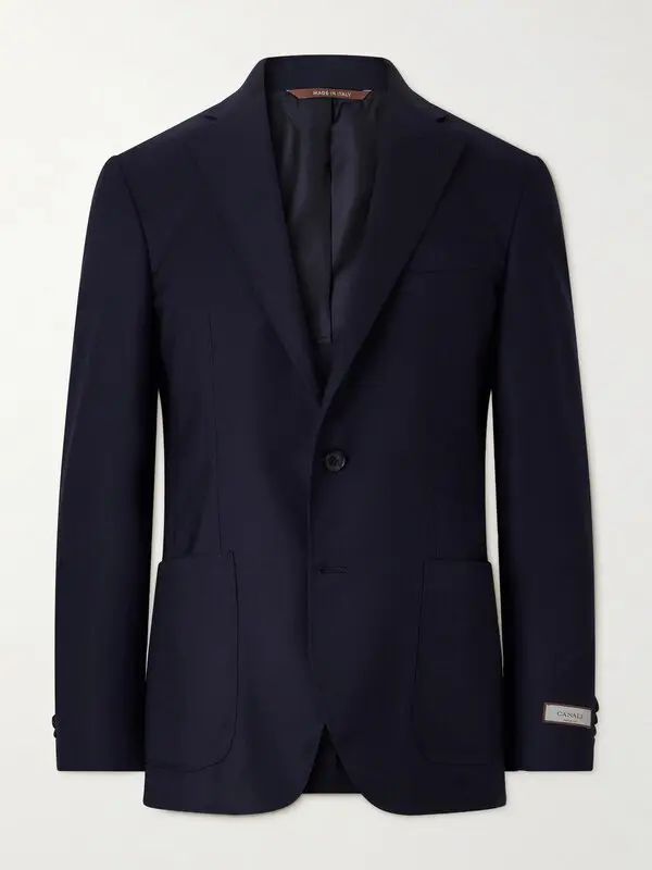 Canali Kei Cashmere-twill Blazer