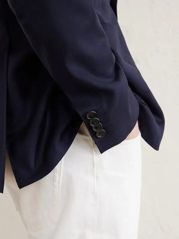 Canali Kei Cashmere-twill Blazer