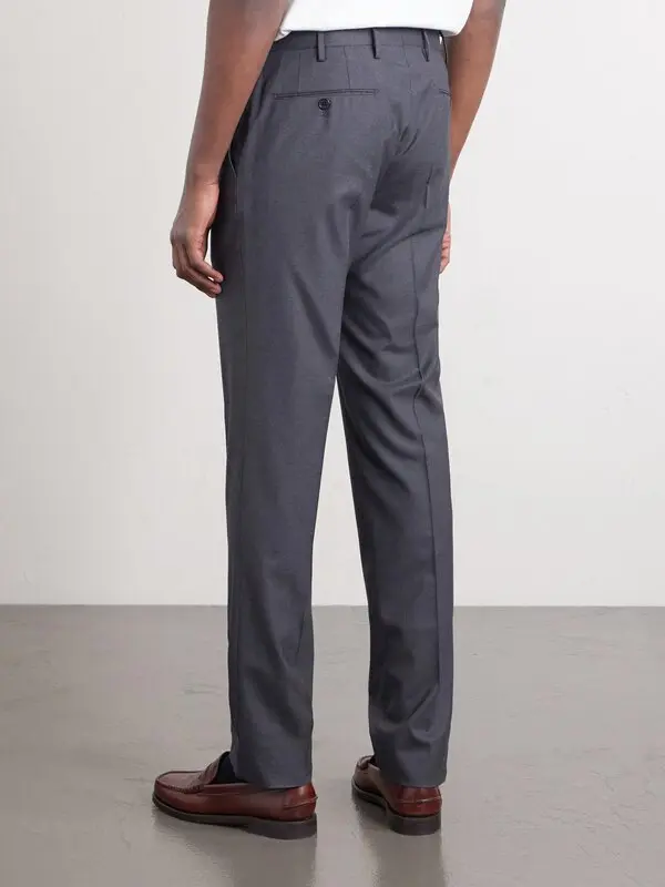 SLOWEAR Slim-leg Wool Trousers
