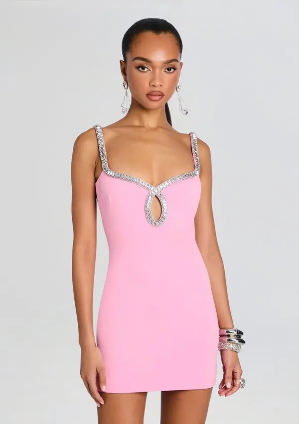 Retrofete Talitha Embellished Mini Dress