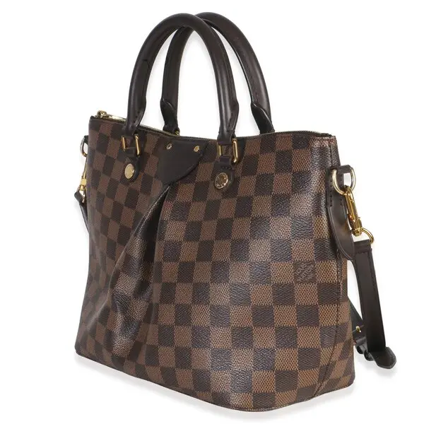 LOUIS VUITTON Damier Ebene Canvas Siena Pm