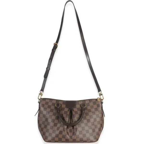 LOUIS VUITTON Damier Ebene Canvas Siena Pm