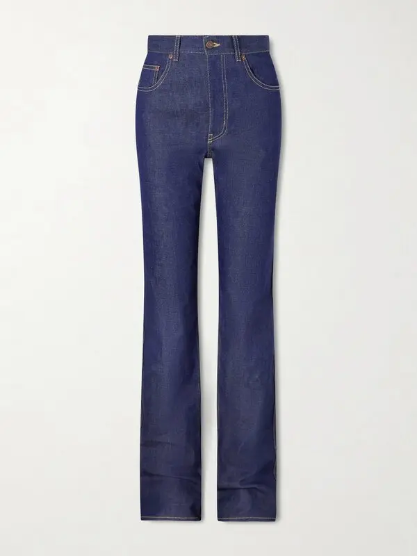 Chloé High-rise Slim-leg Jeans - Blue