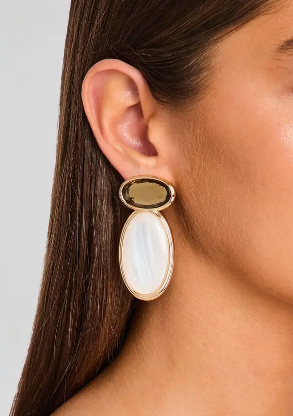 Retrofete Yolanda Double-drop Earrings