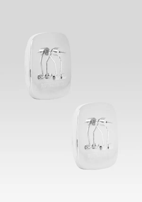 Retrofete Clive Earrings - Silver/crystal